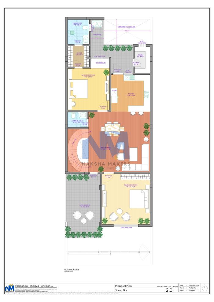 2D LAYOUT PLAN – Naksha Makers