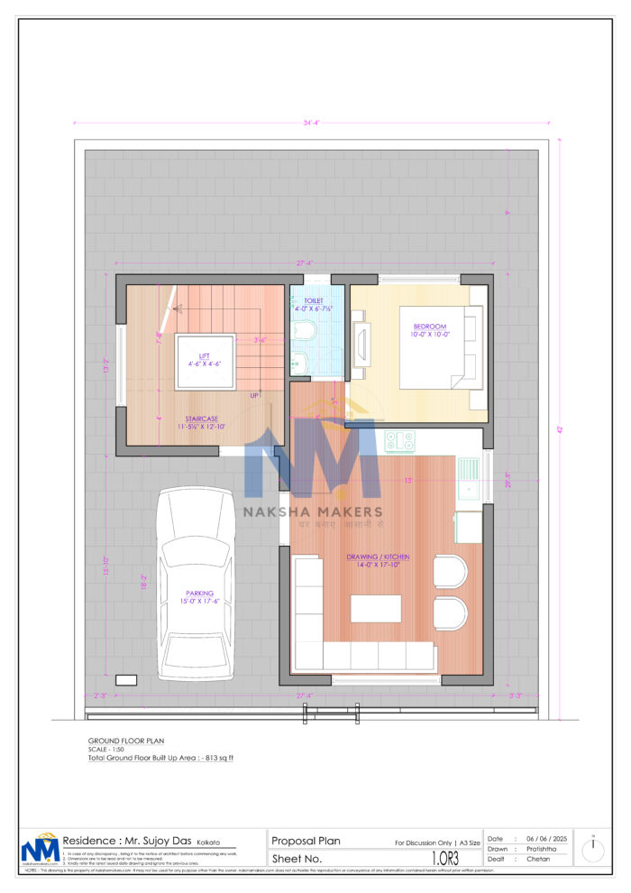 2D LAYOUT PLAN – Naksha Makers