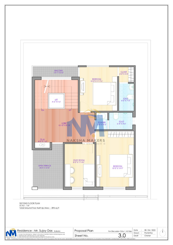 2D LAYOUT PLAN – Naksha Makers
